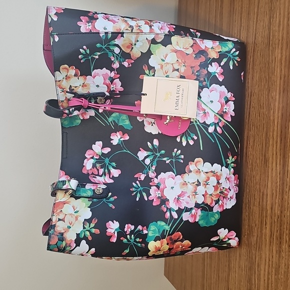 Emma Fox | Bags | Nwt Emma Fox Leather Tote | Poshmark